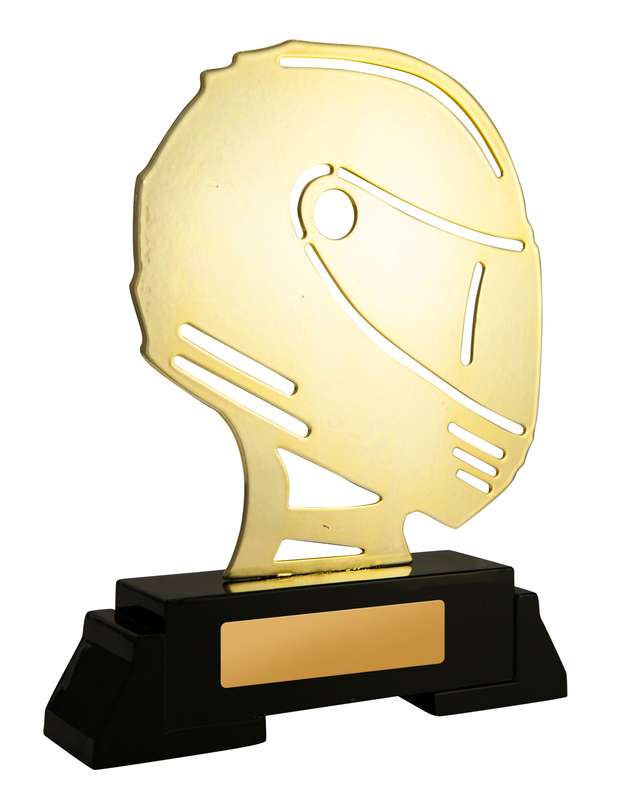 Wheels-Helmet on Base - Allsports Trophy Centre