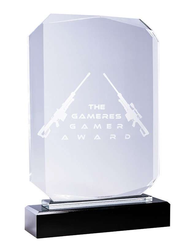 King Crystal-Rectangle - Allsports Trophy Centre