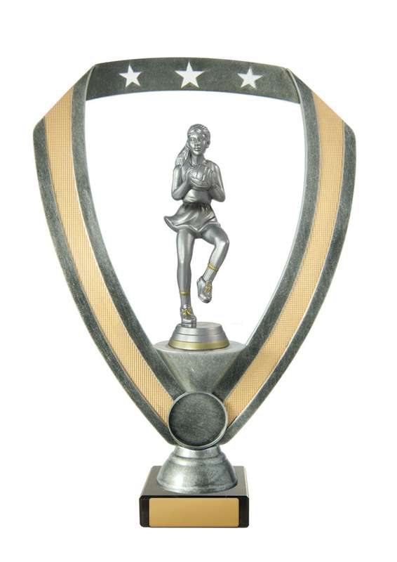 Netball Fig. on Base - Allsports Trophy Centre