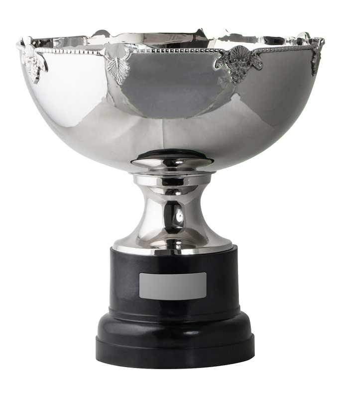 Nickel Plated Cup & Base - Allsports Trophy Centre